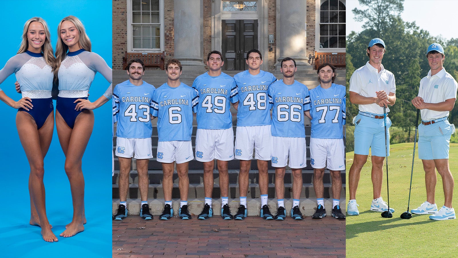 Meet 10 athletes who have fans seeing double | UNC Family Experience